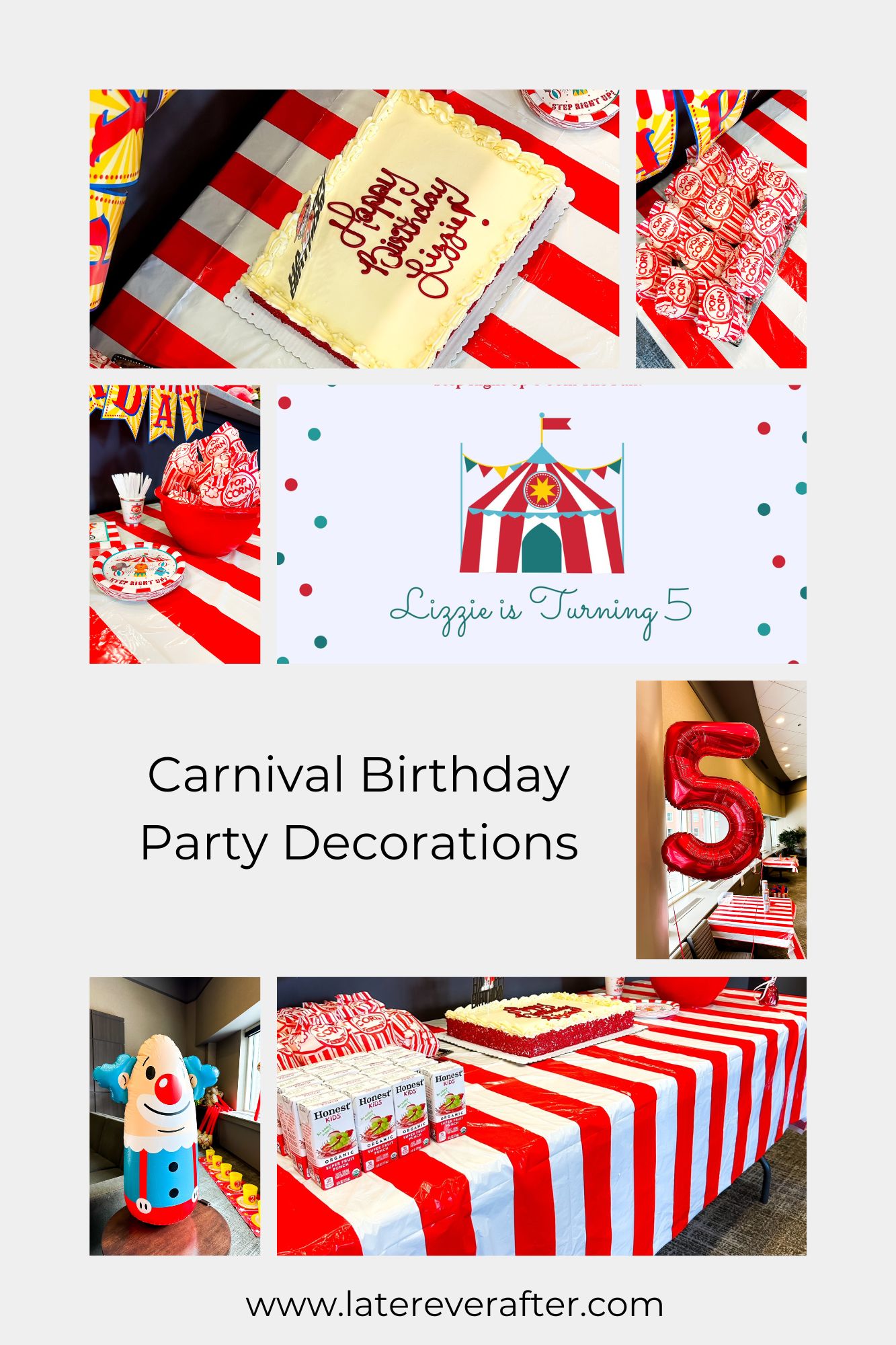 Carnival Theme Birthday Party For Kids - Later Ever After, BlogLater ...