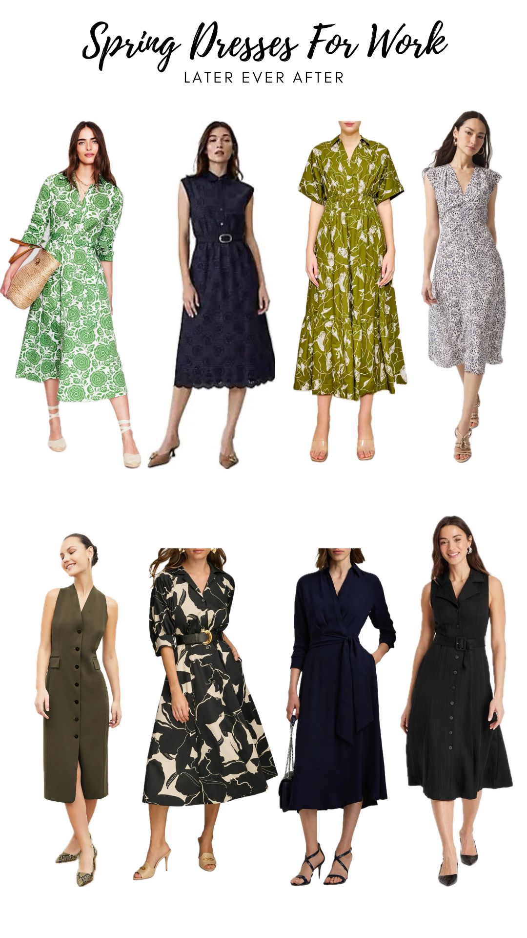 Spring Dresses For Work - Later Ever After, BlogLater Ever After – A ...